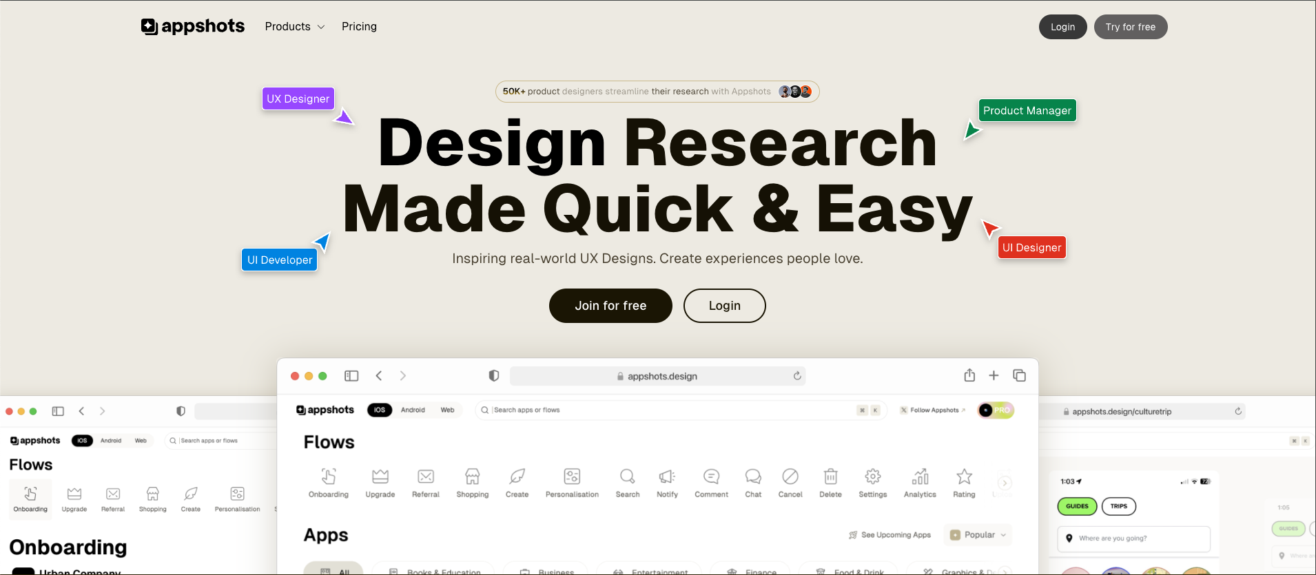 Discover UX Research : Browse Must-Have Apps on Appshots
